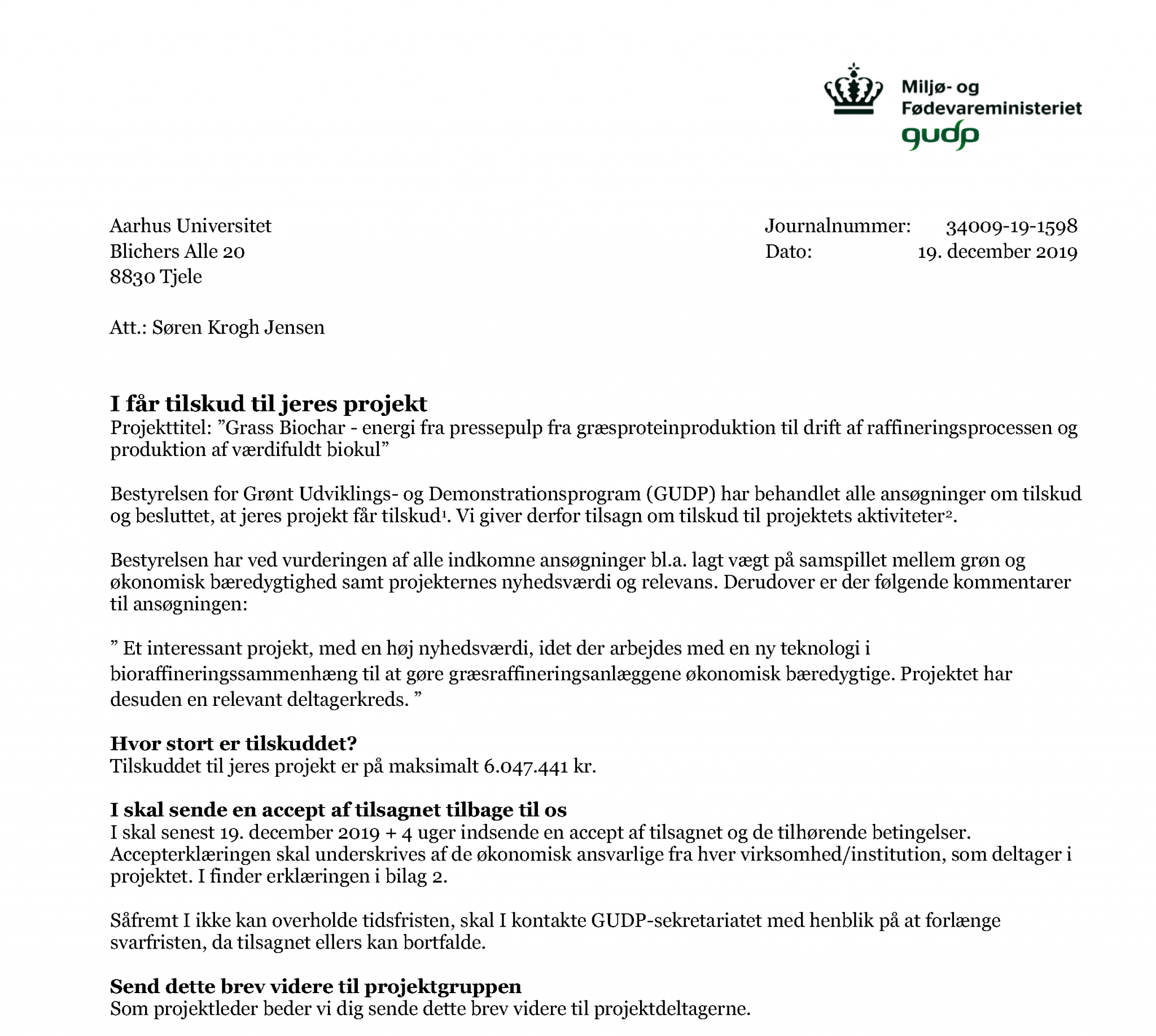 Grass protein in GUDP project - AquaGreen